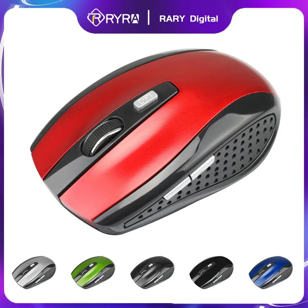 RYRA-2-4GHz-Wireless-Mouse-Adjustable-DPI-Mouse-6-Buttons-Optical ...