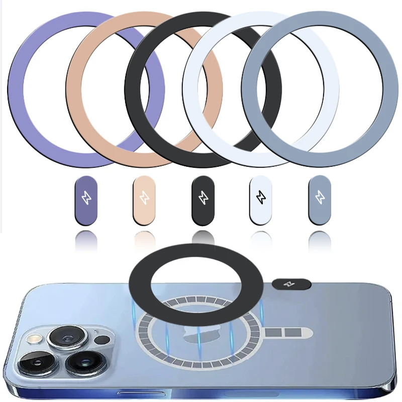 Universal-Magnetic-Metal-Plate-Ring-for-Magsafe-Wireless-Charger-Iron ...
