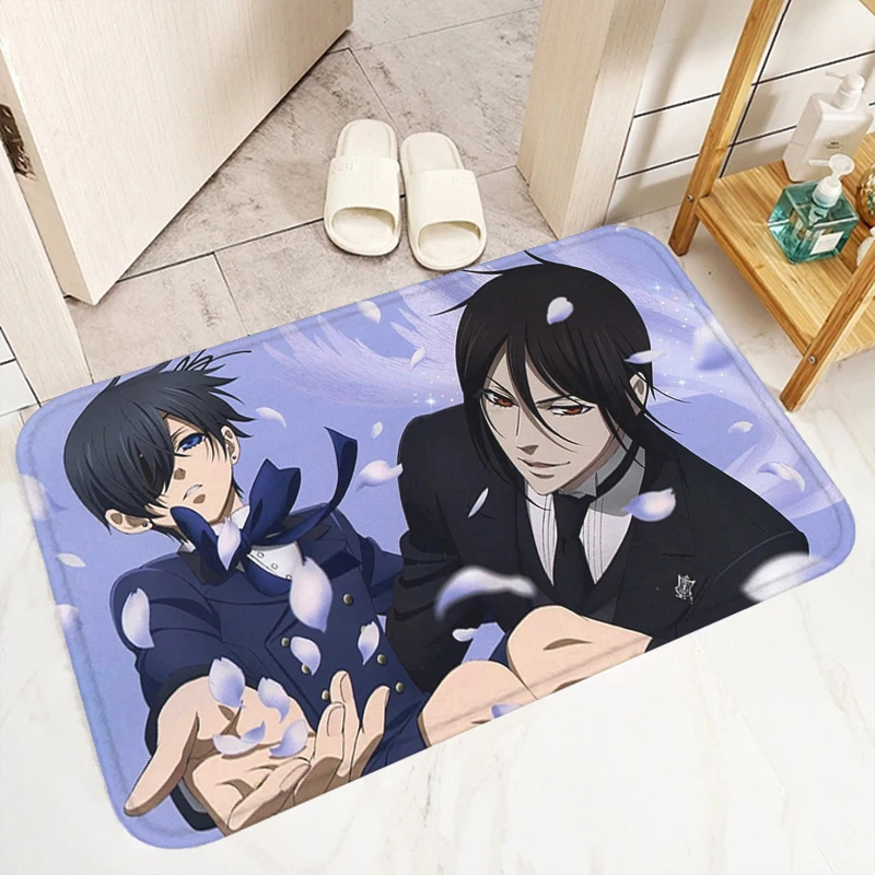 Black-Butler-Doormat-Entrance-Door-Non-slip-Kitchen-Mat-Floor-Rug-Room ...