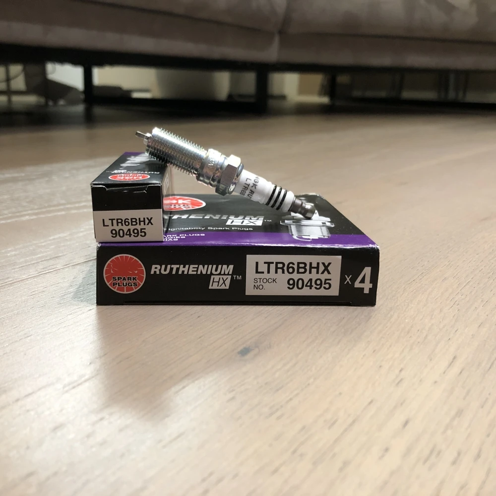 신제품 루테늄 HX 점화 플러그, LTR6BHX 90495, 4-6 개
