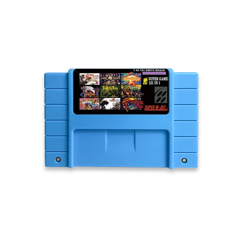 Super-121-in-1-Retro-16-Bit-Game-Card-For-SNES-Game-Console-Cartridge ...