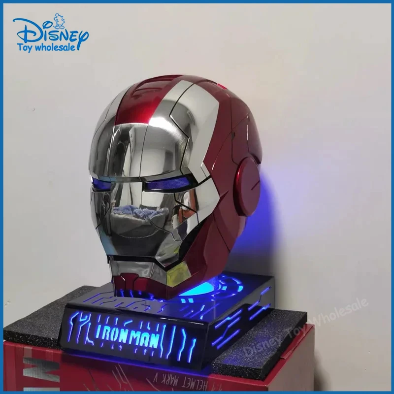 The Avengers Iron Man 1:1 Cosplay Mk5 Autoking With Led Helmet Voice ...