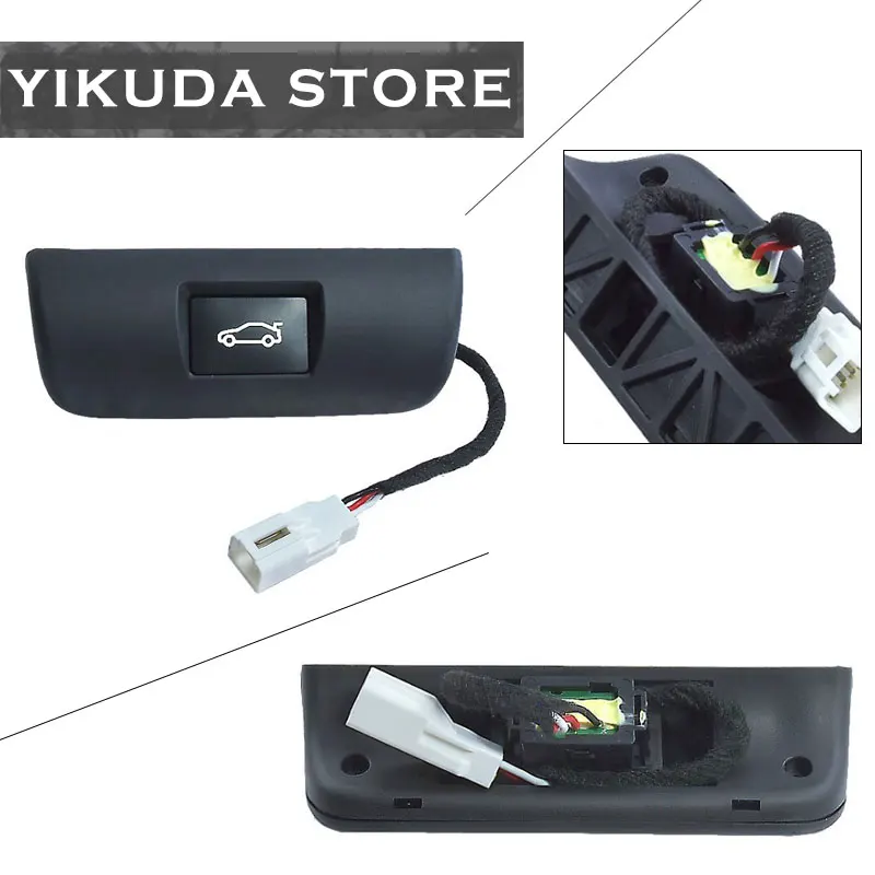 Car Trunk Lid Electric Unlock Push Button DC 12V For Toyota Crown Camry ...