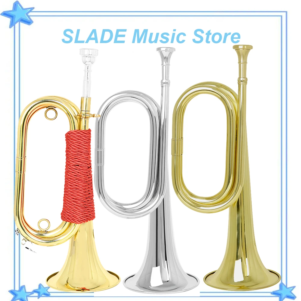 Bugle Call Trumpet Premium Brass Cavalry Horn Military Chong Fenghao ...