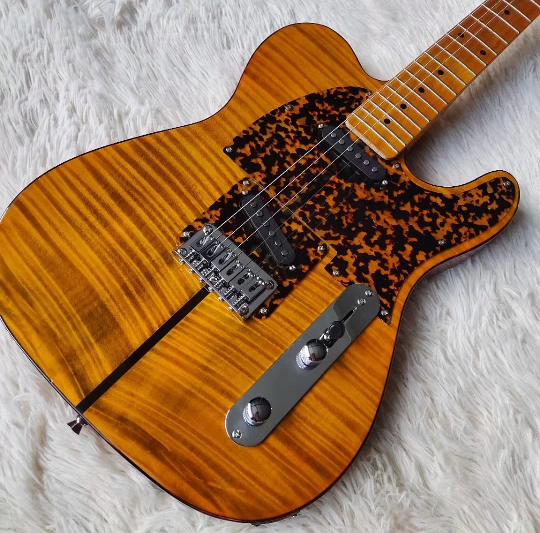 classic-Tl-electric-guitar-Tiger-patterned-maple-venee-Leopard-pattern ...