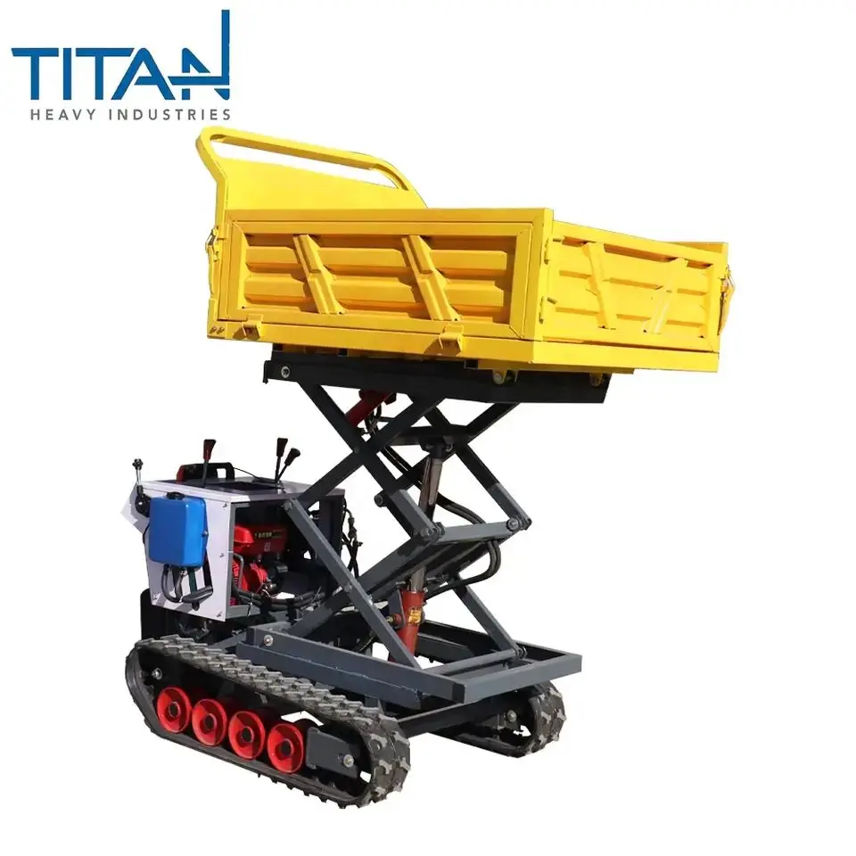 Titanhi-Mini-Dumper-TL500D-Lift-Crawler-small-dump-truck-Transporter ...