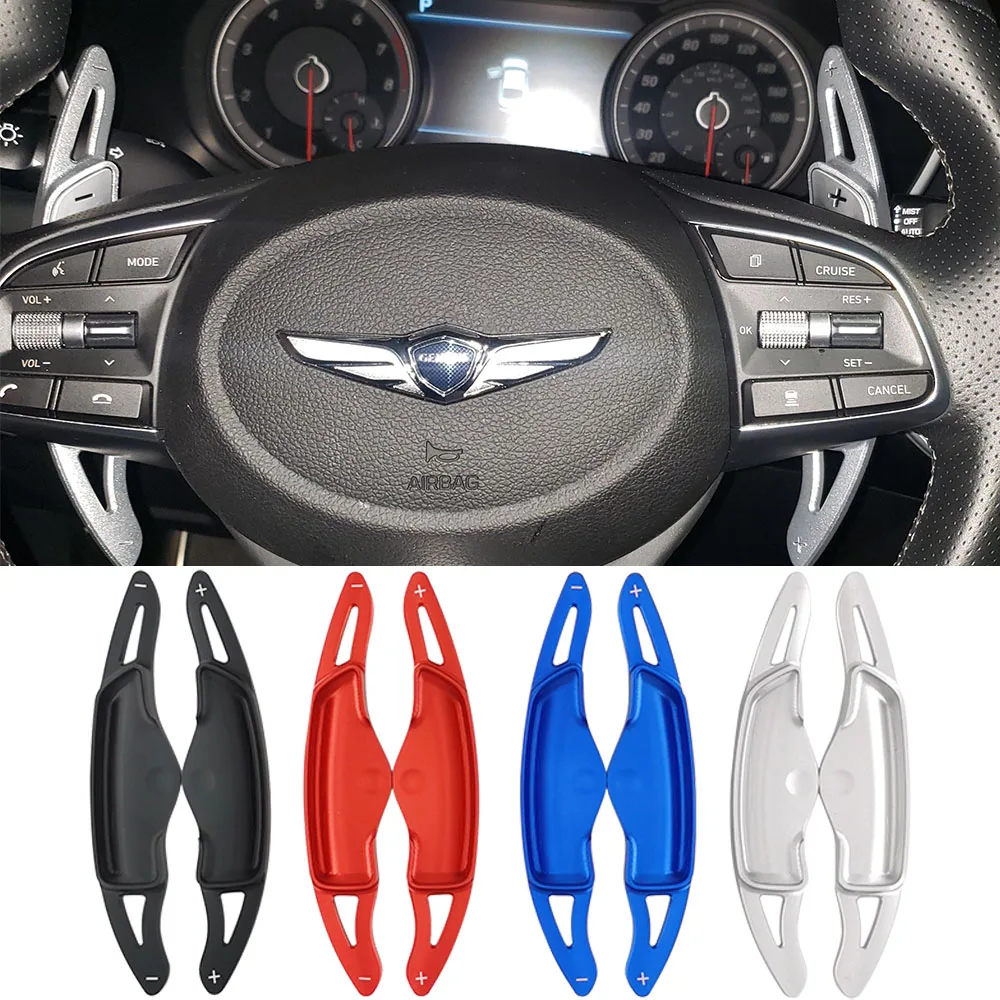 Paddle-Shifter-For-Genesis-G70-IK-2018-2019-2020-2021-2022-Car-Steering ...