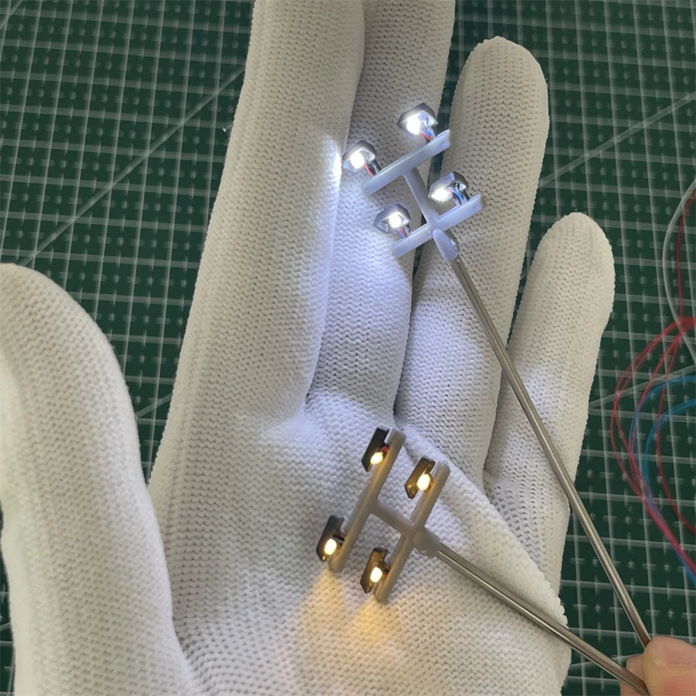 3V-Ho-Scale-Street-Tower-Lights-Layout-Lamppost-Train-Garden-Playground ...