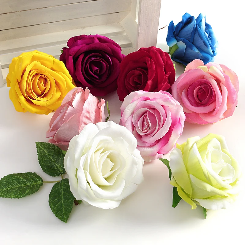 Roses-Artificielles-de-8cm-Fausses-Fleurs-pour-Jardin-D-coration-de ...