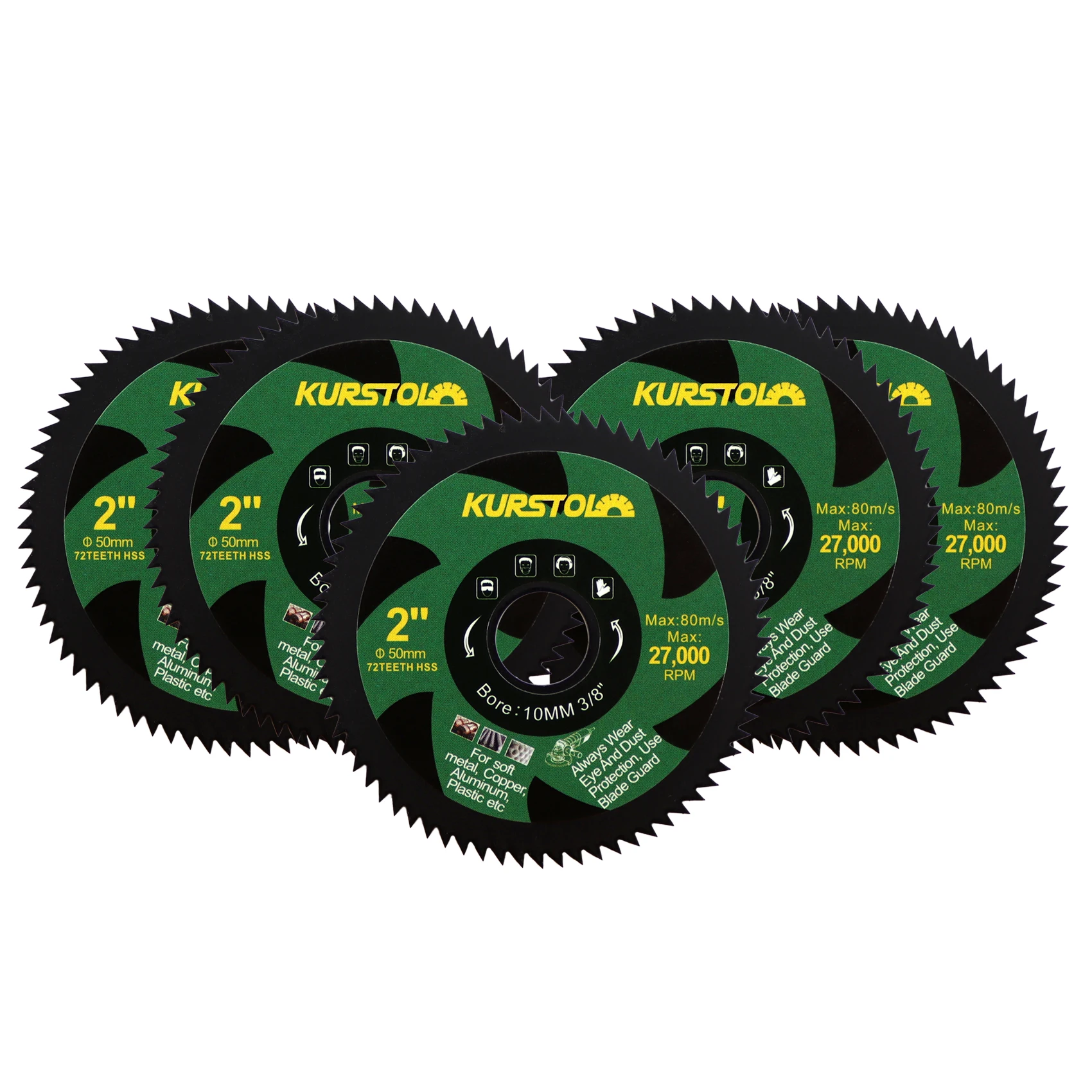 KURSTOL-HSS-Circular-Cutting-Disc-1-2-4-5pcs-50mm-2-Copper-Aluminum-Non ...