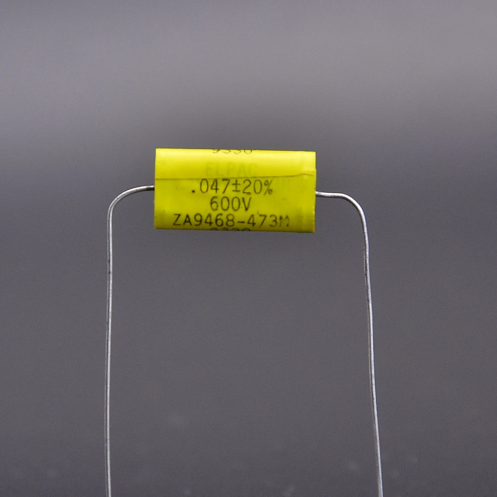 Original Elpac 600V 0.047UF Vintage Orange Tone Cap (Capacitor) For ...