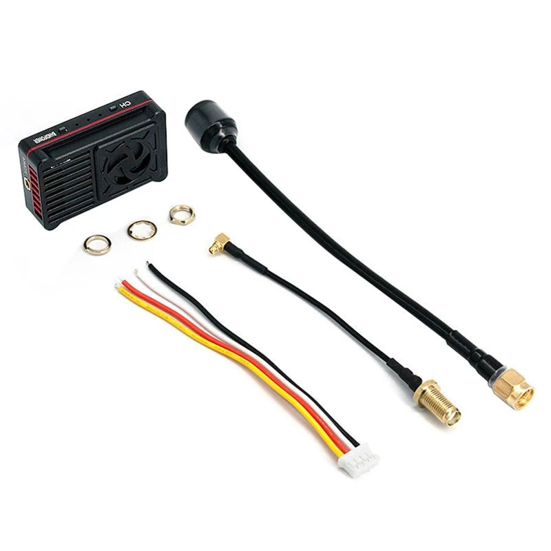 FULL-5-8G-4W-VTX-48CH-Video-Transmitter-Built-In-Heat-Sink-Fan-For-RC ...