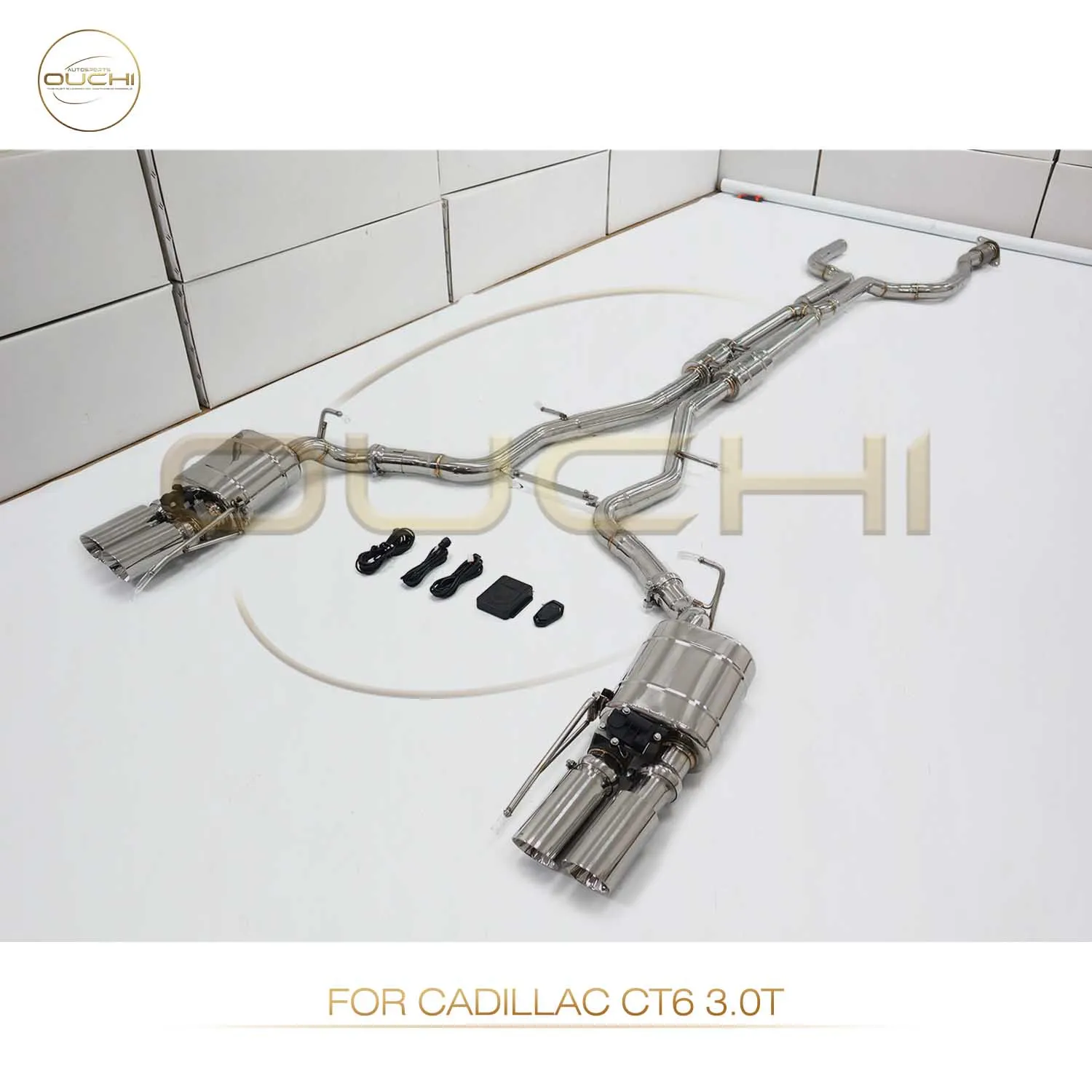 Ouchi Stainless Steel Catback Exhaust System for Cadillac CT6 3.0T ...