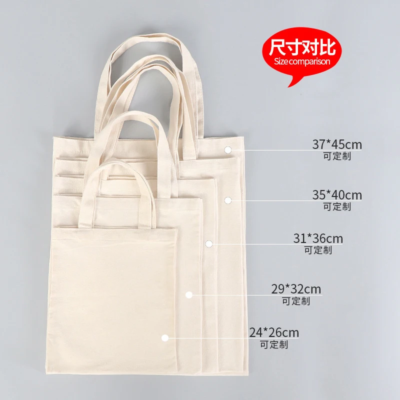 Sublimation Blank Tote Bags Bulk Canvas Tote Bags Reusable Grocery Bags ...
