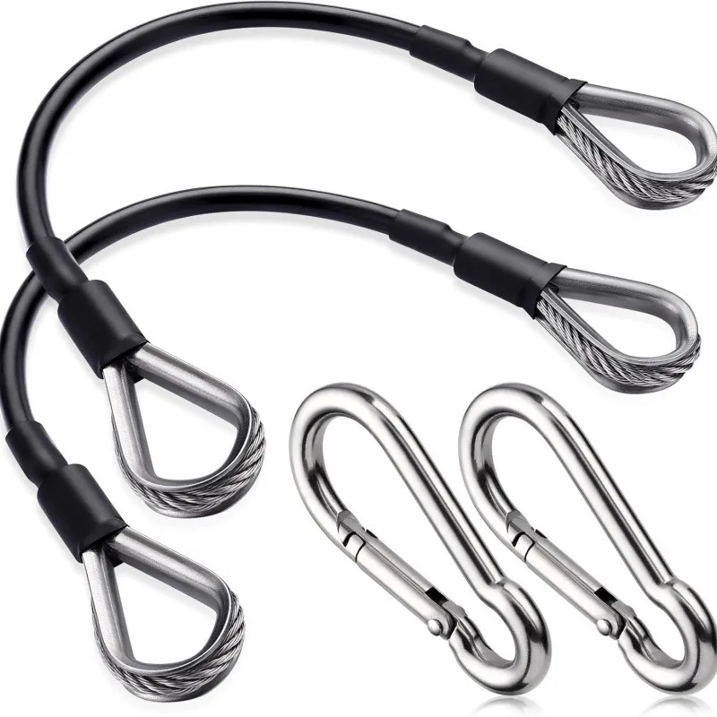 1/2Pcs 25cm Gym Cable Extension Compatible with Bowflex Multifunctional ...