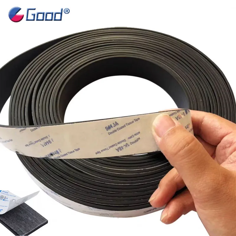Black-Silicone-Rubber-Strips-Self-Adhesive-Sealing-Strip-Antiskid-Shock ...