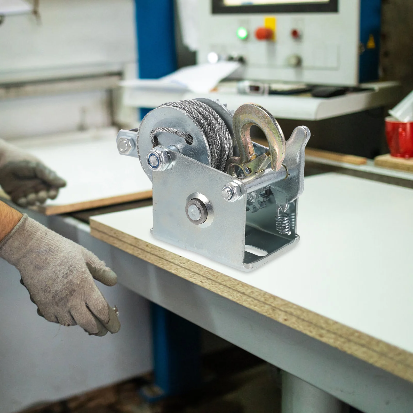 Portable-Winch-Hand-Winch-600-3000-Pounds-Manual-Winch-Wire-Rope ...