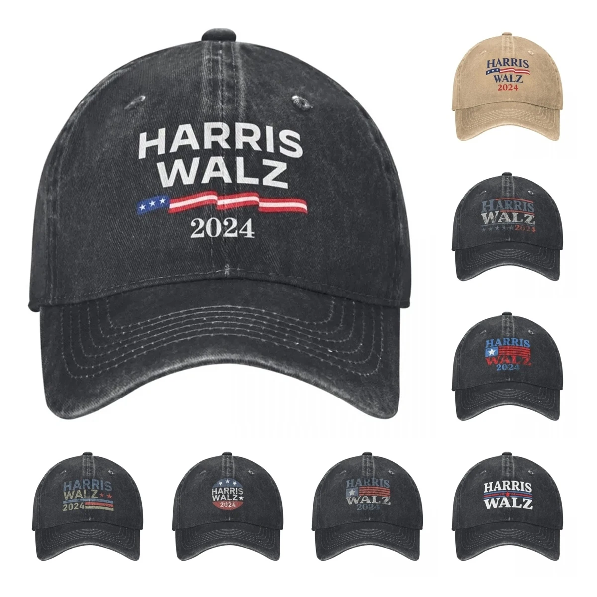 Kamala-Harris-Tim-Walz-Waltz-Unisex-Baseball-Cap-President-Election ...