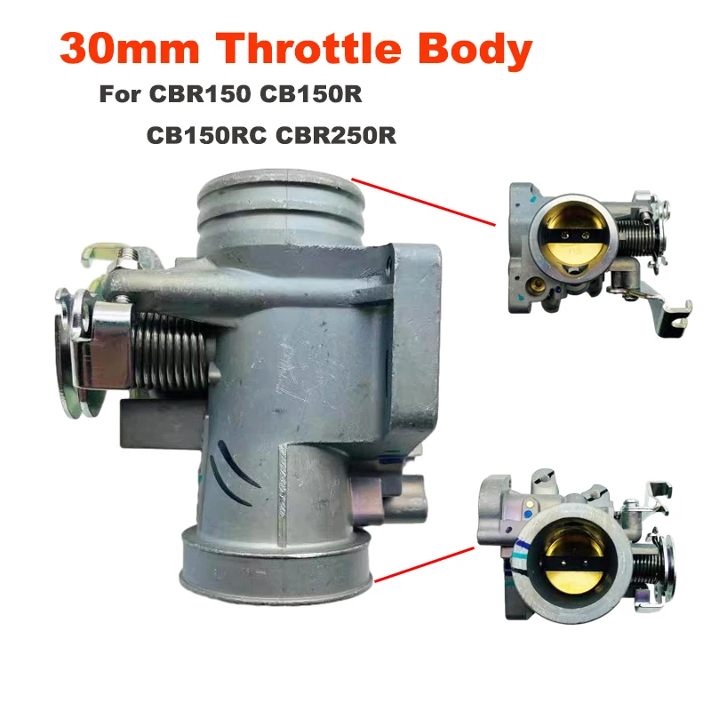 30mm CBR150 Motorcycle Throttle Body For Honda CB150R CB150RC CBR250R ...