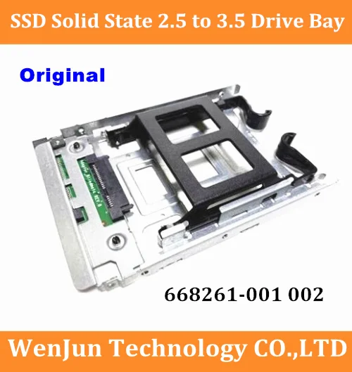 Original for Z420 440 840 SSD Solid State drive bay 2.5 to 3.5 inch HDD SSD Bracket with Rubber ...