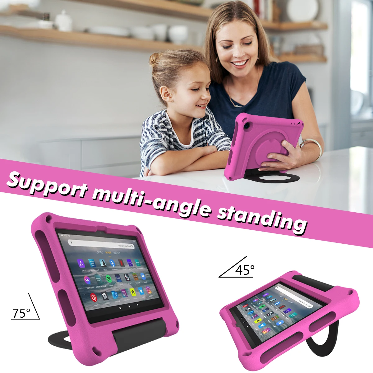 For-Amazon-Fire-7-2022-12th-Gen-Case-Kids-Safe-Shock-Proof-EVA-Stand ...