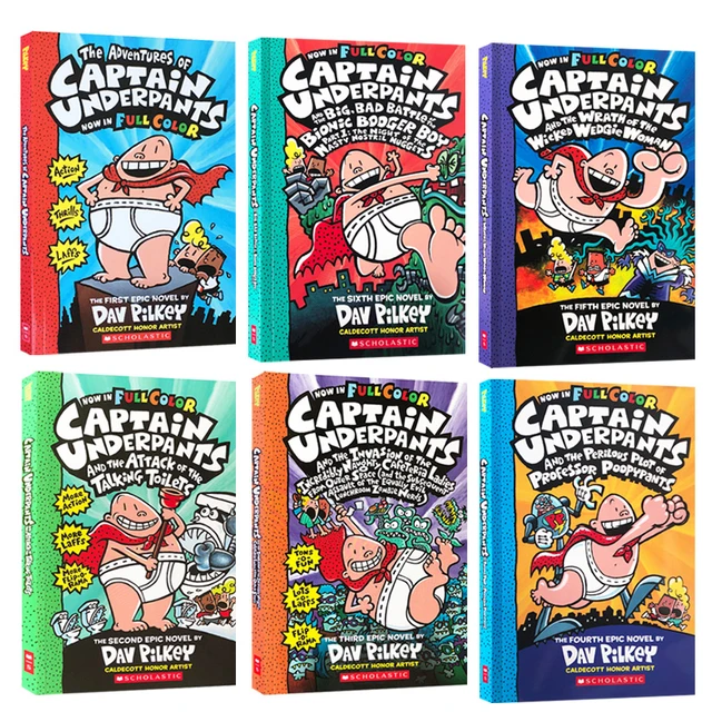 Captain Underpants All Books In Order