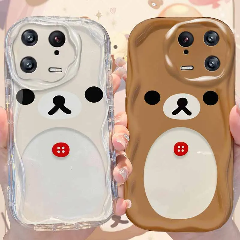 Cry r-rilakkuma funda para Xiaomi Mi 15 14T 13 Lite 12 Pro 12S 12X 11i ...