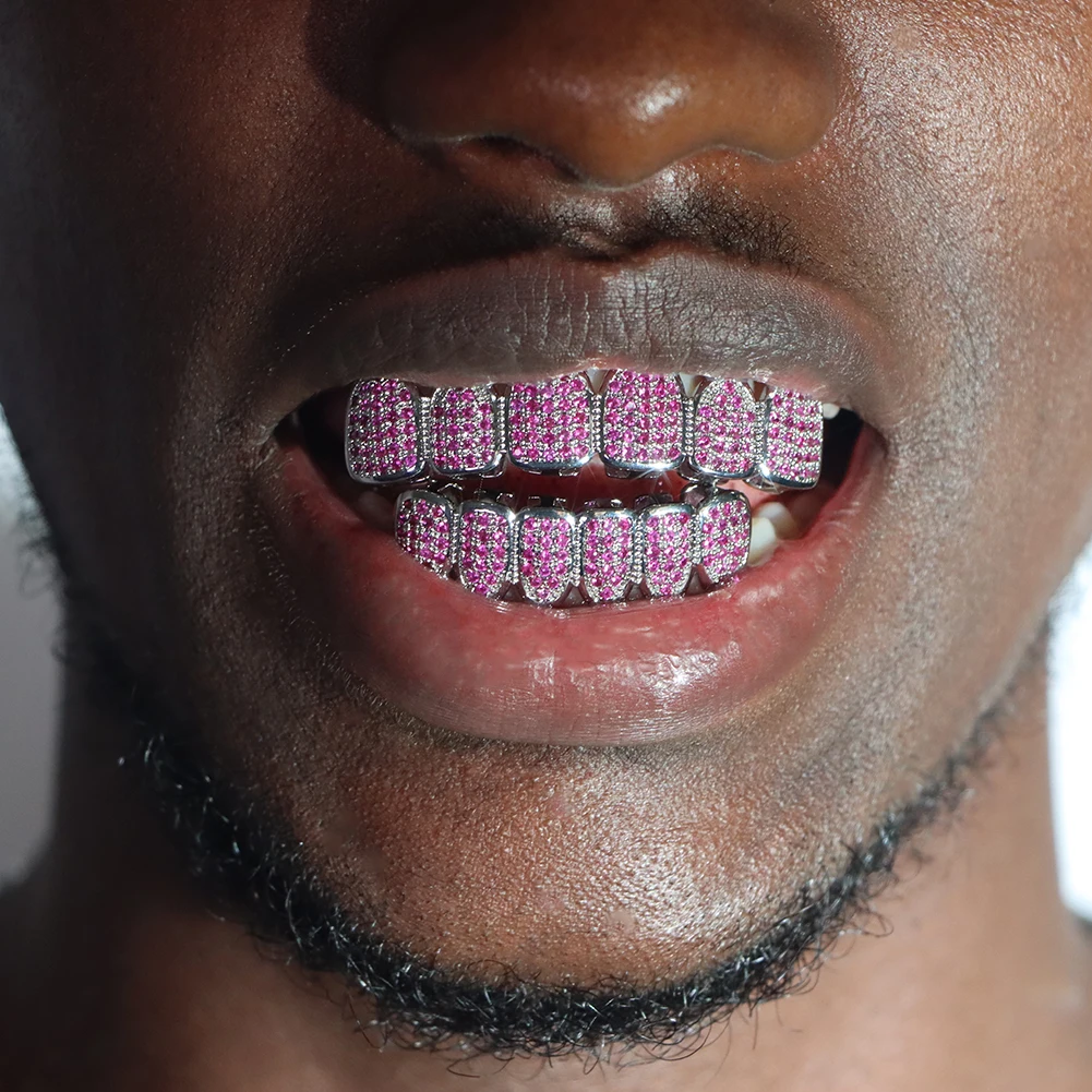 Pink Diamond Grillz