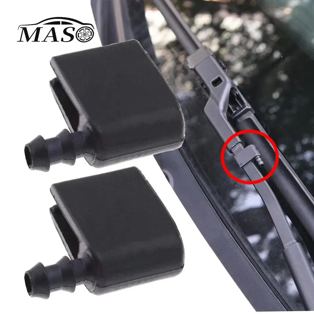 2Pcs-Front-Windshield-Wiper-Water-Nozzle-Spray-Jet-2E1955985-for ...