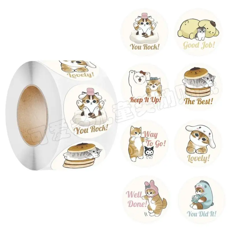 Cute-Kawaii-Anime-Mofusand-Stickers-Self-Pasting-Cartoon-Labeling-Diy ...