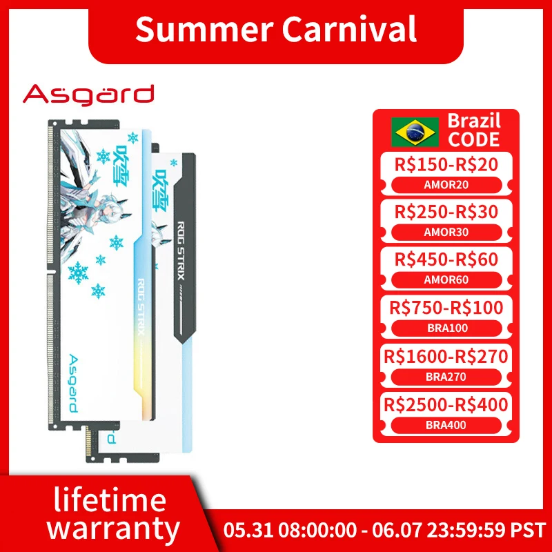 Asgard-DDR5-PC-Desktop-Memory-RAM-Memoria-Module-16GBx2PCS-DDR5-6000MHZ ...