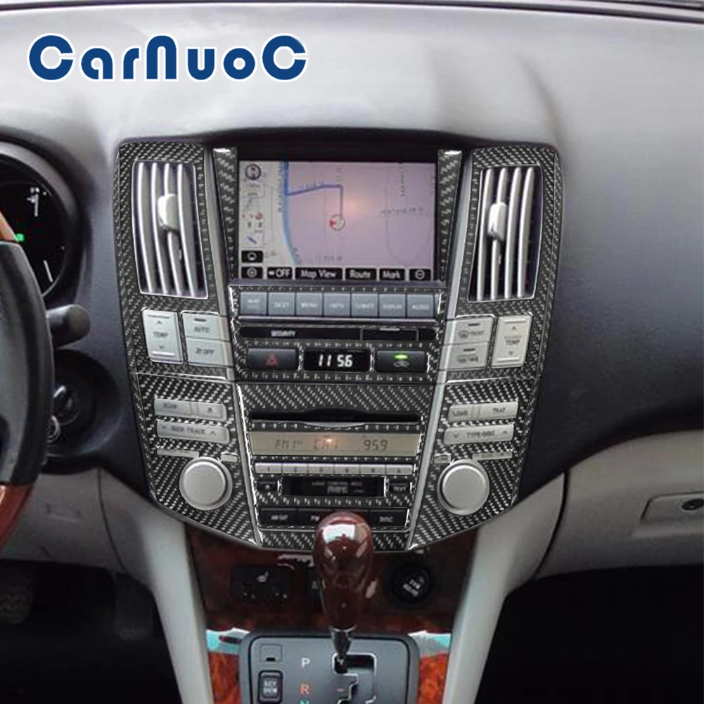 Car Center Console Stickers Interior Mouldings Decoration Trim Strip ...