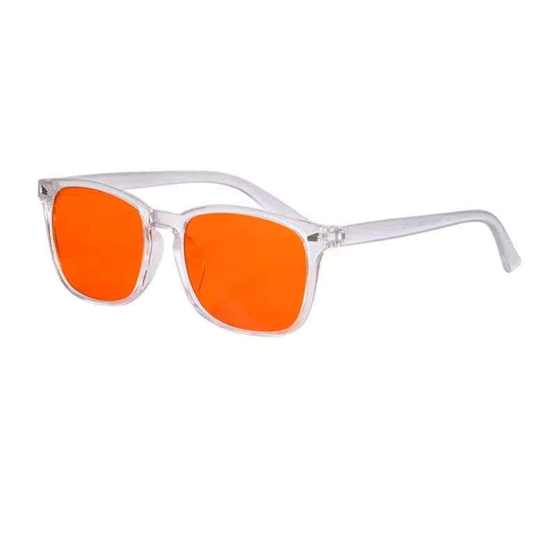SHINU Computer glasses man blue light glasses Orange lenses clear lens ...