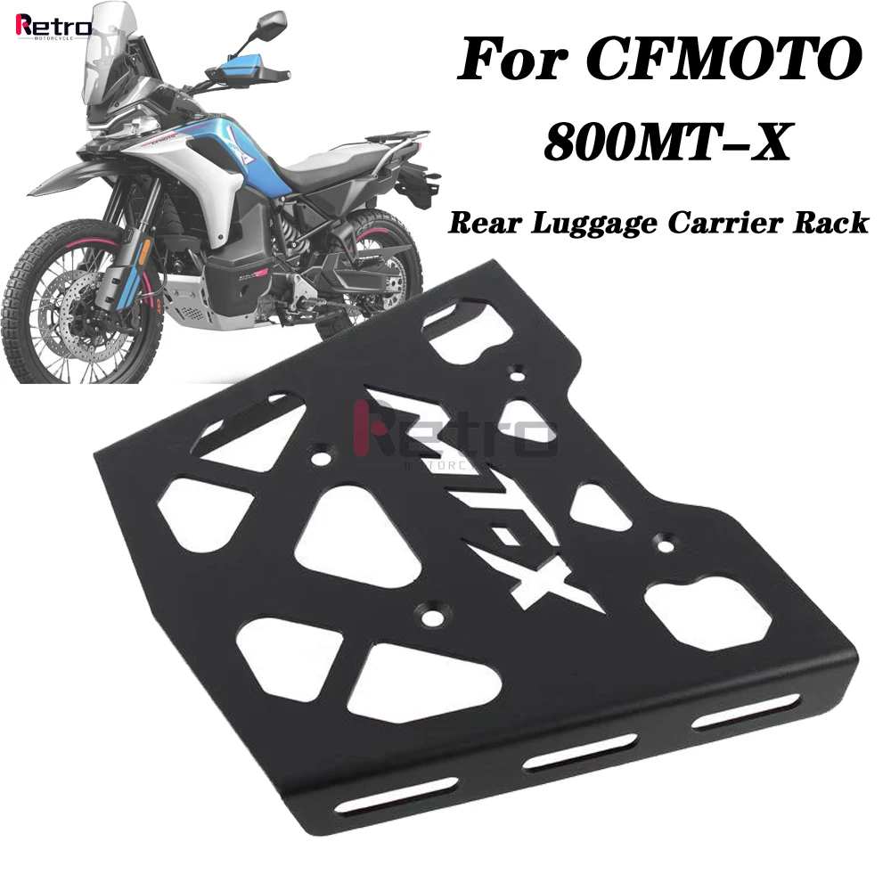 For CFMOTO 800MT-X Rear Luggage Carrier Rack Motorcycle Cargo Rack ...
