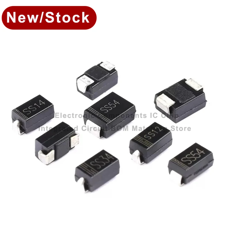 100-piezas-M7-SS34-1N5819-1N4007-SS14-SS12-SS16-SS24-SS36-SS56-SS110 ...
