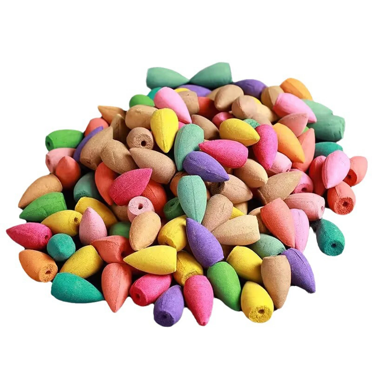 Mixed-Natural-Incense-Rose-Jasmine-Lavender-Osmanthus-Sakura-Smoke-Cone ...