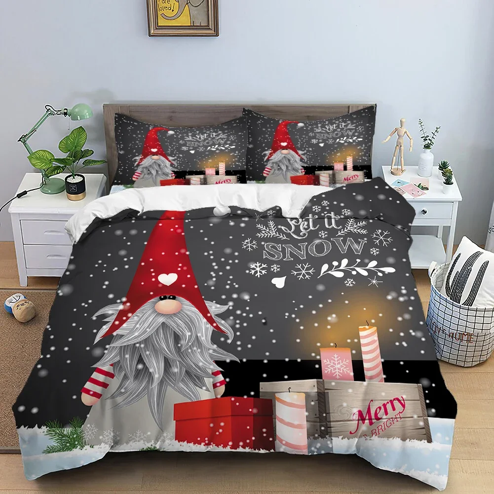 Impress-o-digital-Bedding-Set-for-Kids-3D-Impress-o-de-Natal-Capa-de ...