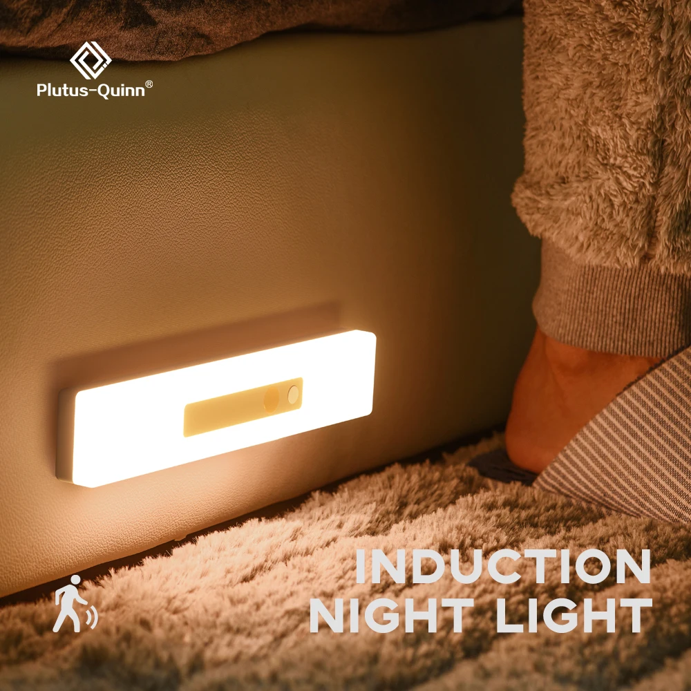 Wireless Motion Sensor Wall Night Light | Night Lamp - 2600mah Wireless ...