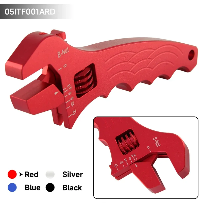 Universal-Aluminum-Adjustable-Wrench-Hand-Fitting-Tools-Spanner-AN3-AN4 ...
