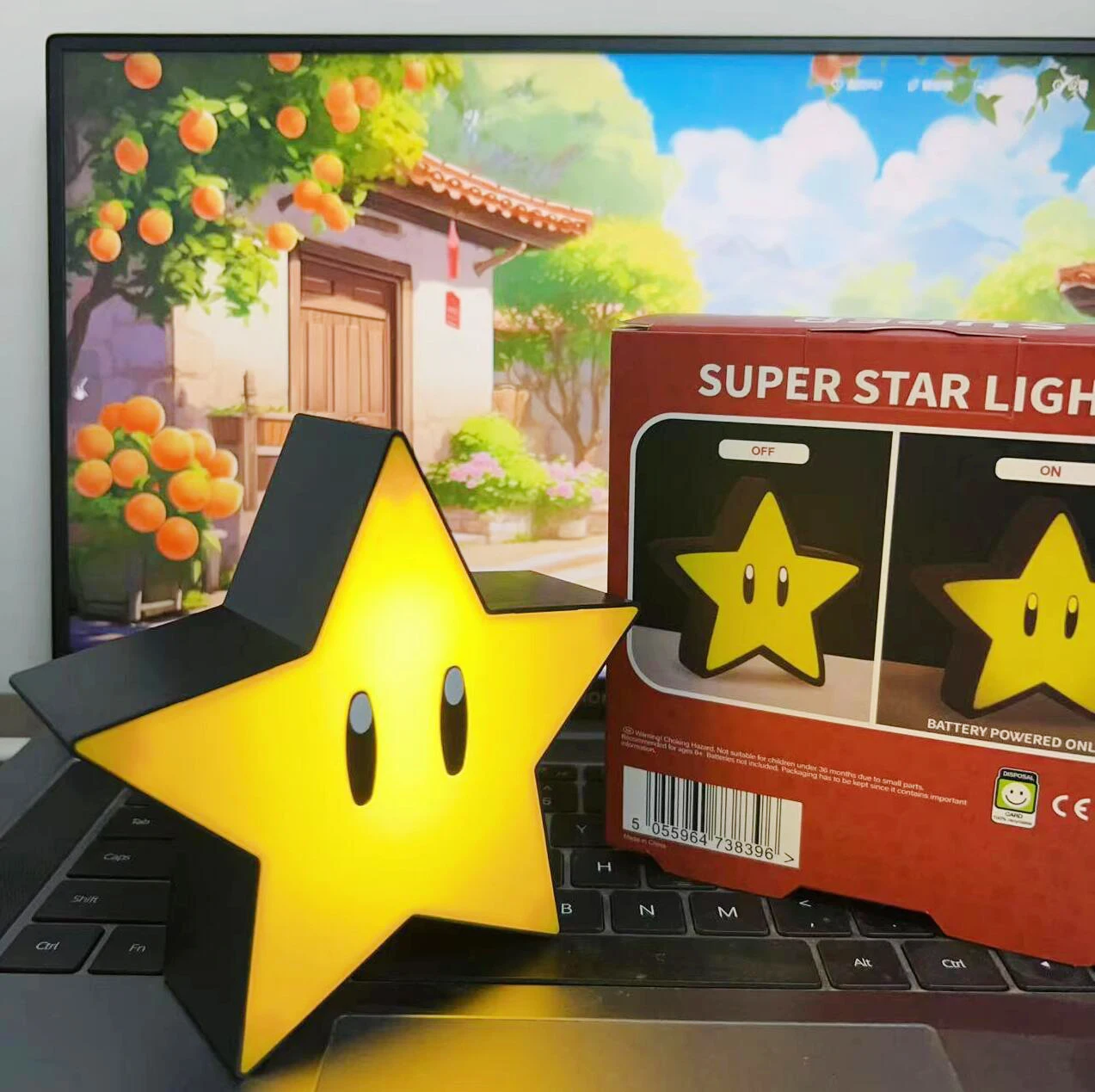 Super-Mario-Bros-LED-Question-Mark-BrickNight-Light-Figure-Star-Lamp ...