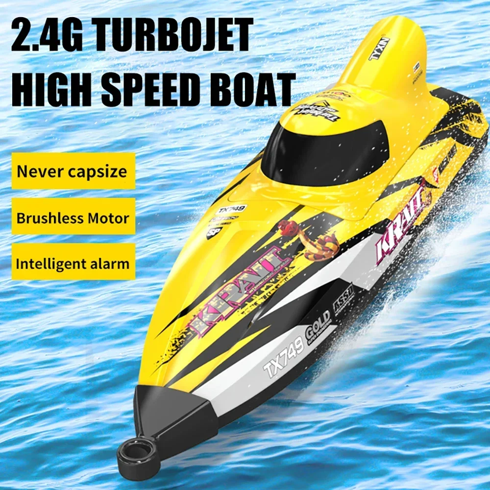 TX749-High-speed-Vortex-Jet-Boat-25km-h-2-4GHz-Brushless-1806-Motor ...