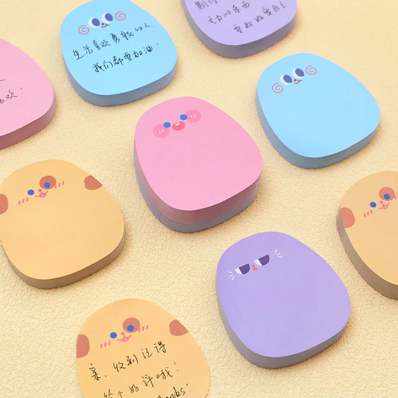 60-Post-it-Notes-with-Cute-Emoticons-Which-can-be-used-to-Record-Mood ...