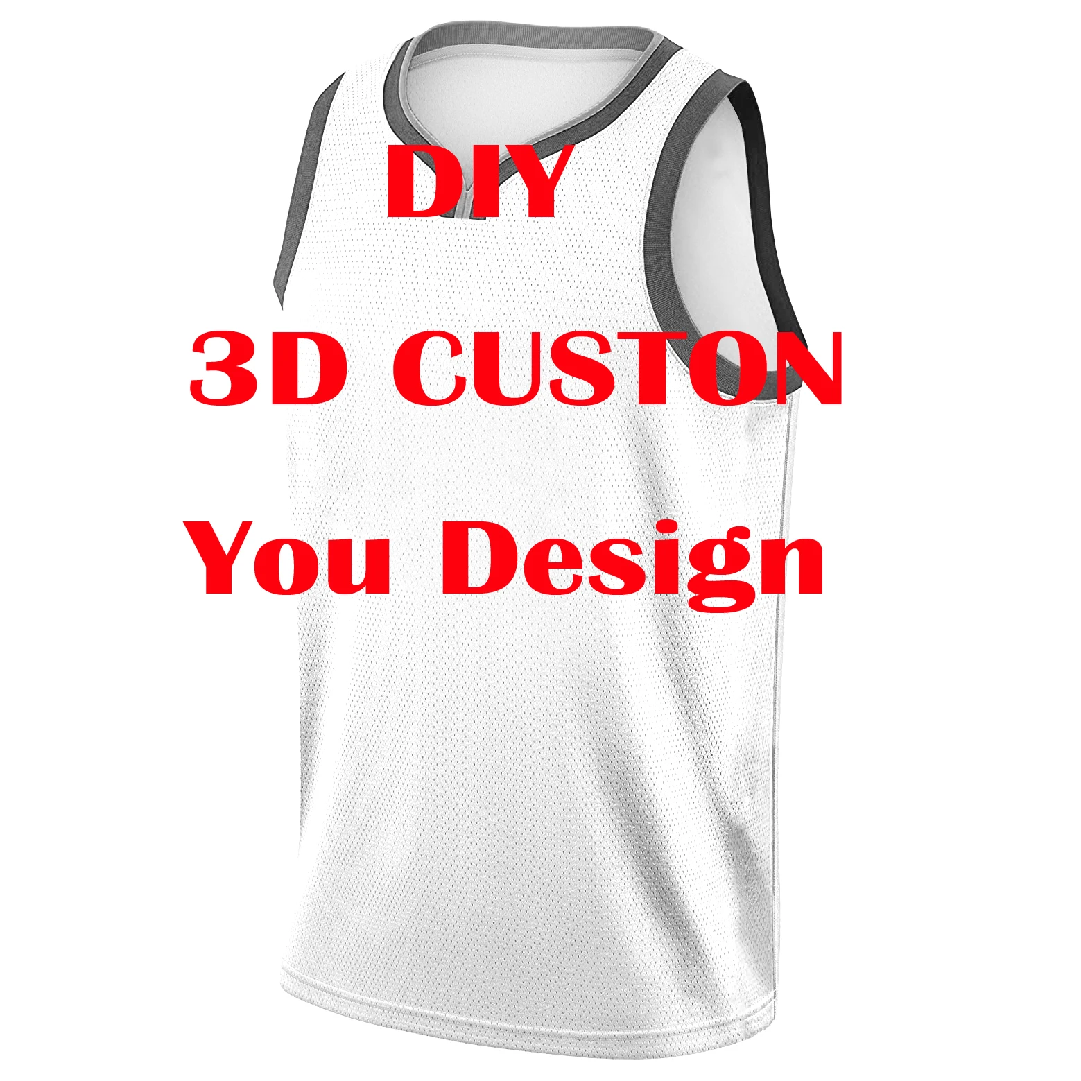 MCDV-DIY-Custom-Design-Basketball-Jersey-3D-Print-Team-Name-Number-Vest ...