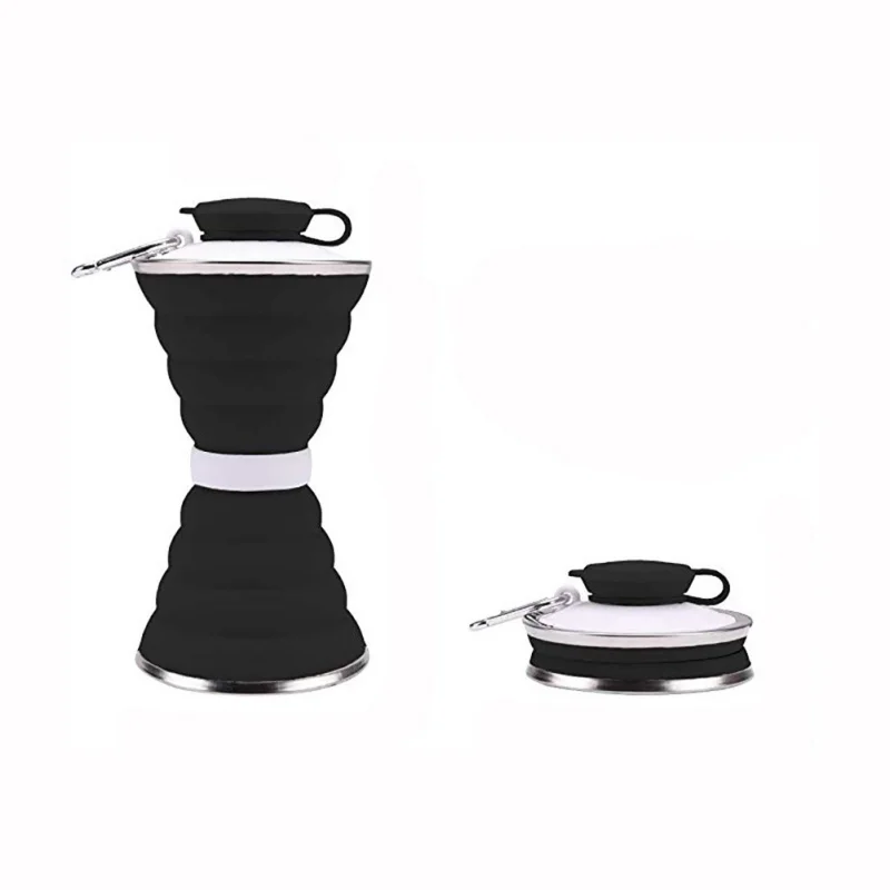 Collapsible-Cups-Silicone-Travel-Camping-Cup-Folding-Water-Cups-with ...