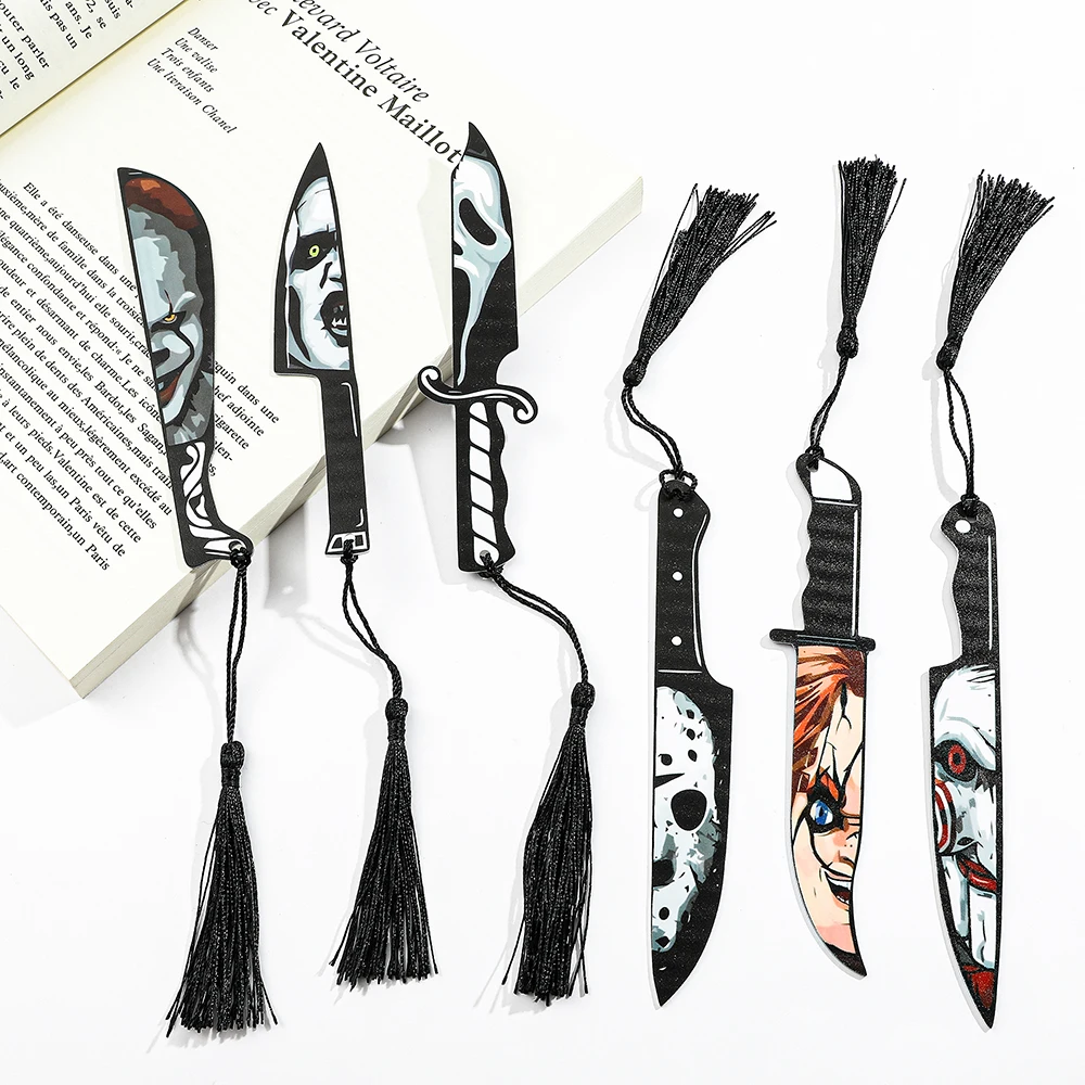 Anime-Horror-Killer-Bookmarks-Fruit-Knife-Series-Bookmarks-Acrylic-for ...