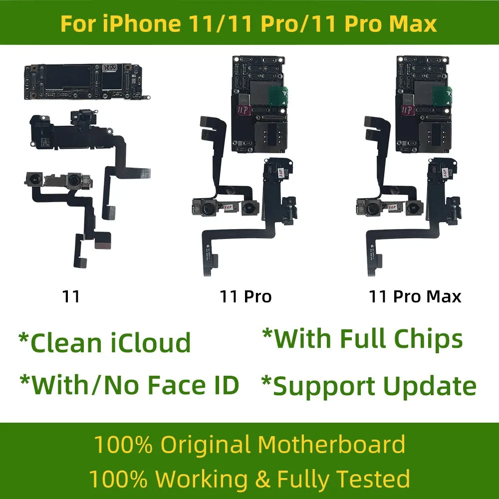 Iphone 11 Pro Max Motherboard Unlocked | Iphone 11 Pro Logic Board ...