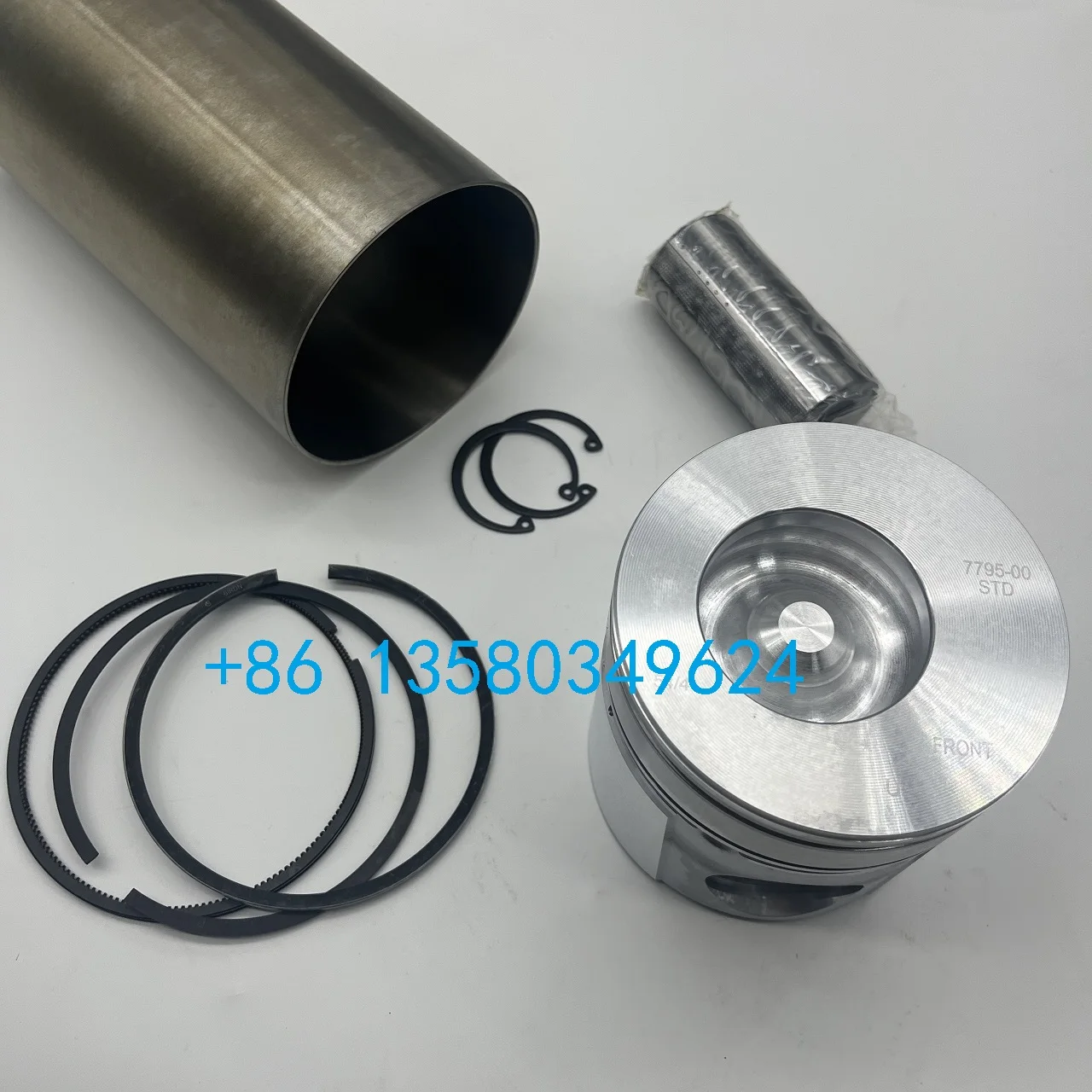 For-Cum-mins-6d102-engine-cylinder-liner-piston-kit-6d102-Engine ...