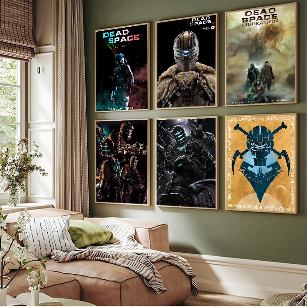 D-Dead Space Anime Posters Sticky HD Quality Wall Art Retro Posters for ...