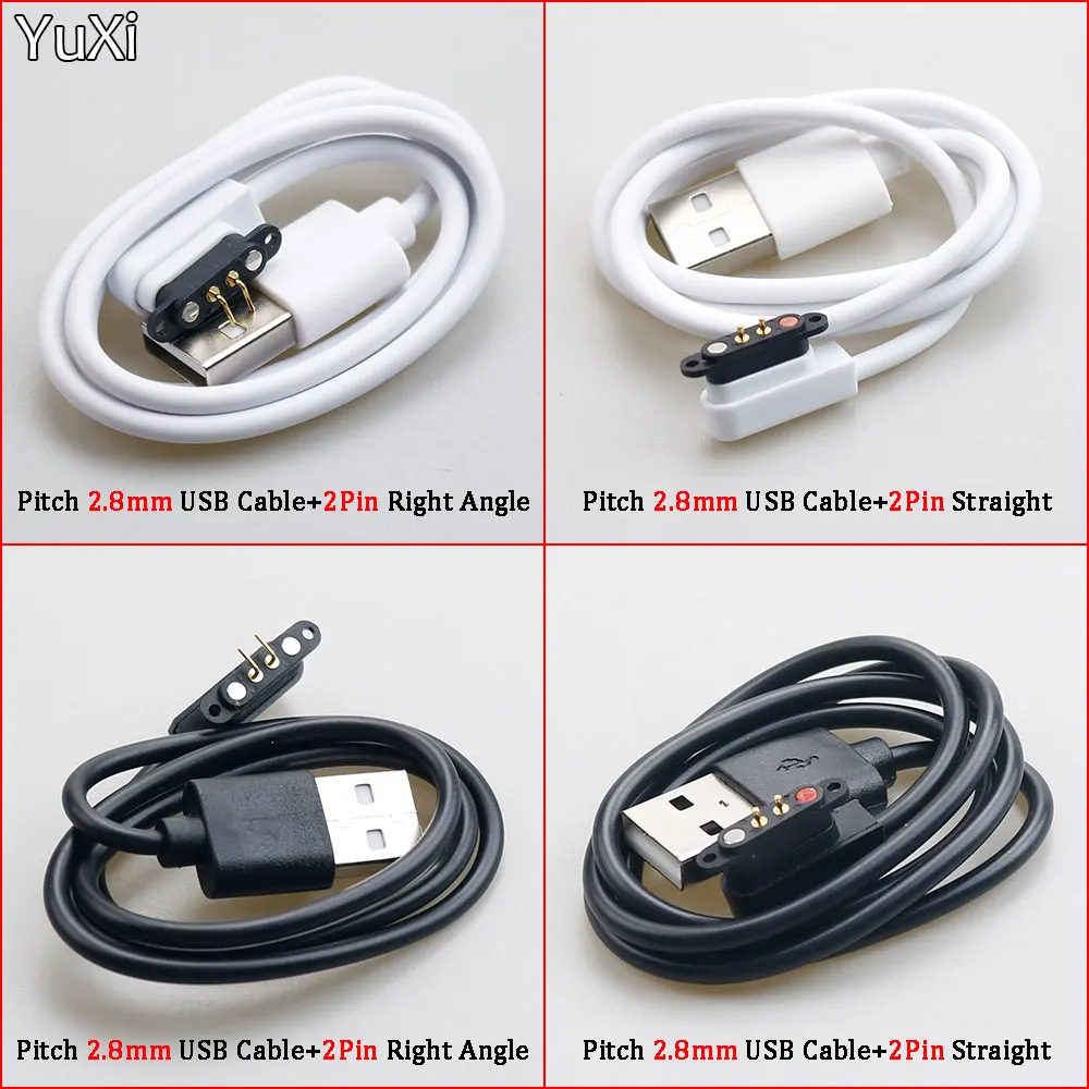 Magnetic-USB-Charging-Cable-Pogo-Pin-Connector-2-3-4Poles-Male-Female ...