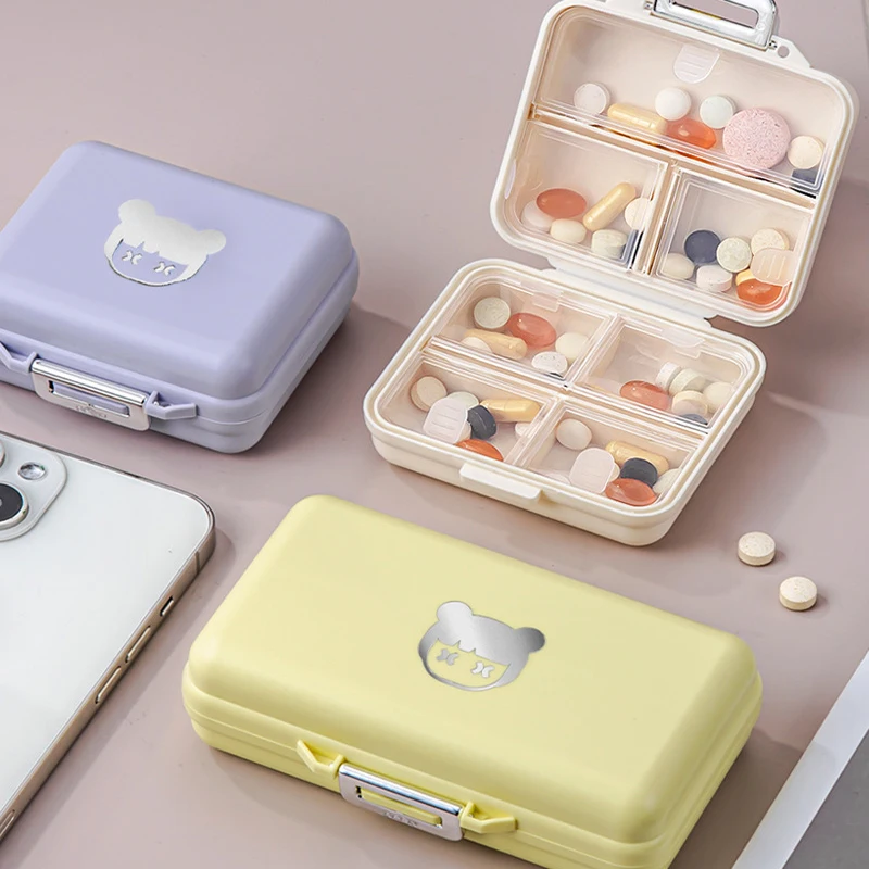 Travel-Portable-Cream-Style-Dopamine-Pill-Box-High-Looking-Pill ...